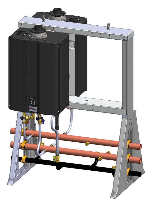 Commercial Free Standing Rack System | Rinnai